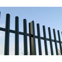 China Galvanized Palisade Fencing European Style Steel Palisade Fence D W Style Garden Palisade Fence Panel for sale
