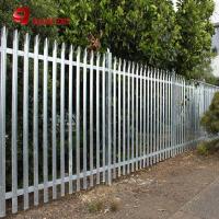 China Heavily Treated Steel Palisade Fence Outdoor Security Fencing for Garden Decorations for sale