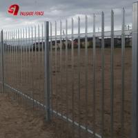 China Customized Factory Price High Quality Steel Curved Top Galvanised Powder Coated Palisade Security Fencing for sale