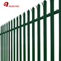 China Metal Palisade Fence D and W Shape Palisade Security Fence System for sale