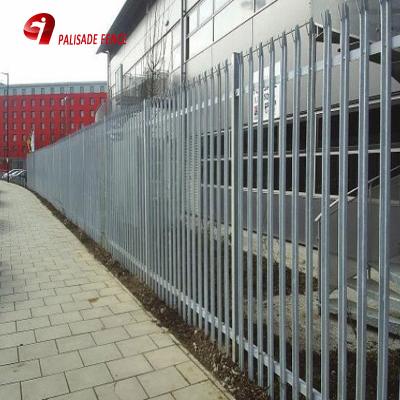 China Hot Dipped Galvanized Angle Bar Security Palisade Fence for Europe for sale