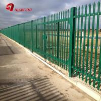 China Hot Dipped Galvanized Angle Bar Security Palisade Fence for Europe for sale