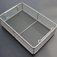China Ultrasonic Cleaner Baskets for Small Parts, Mini Mesh Basket for Steam Jewelry for sale
