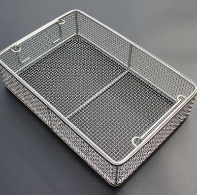 China Ultrasonic Cleaner Baskets for Small Parts, Mini Mesh Basket for Steam Jewelry for sale