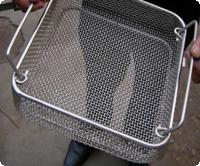 China High Quality Food Grade Stainless Steel Square Cleaning Storage Wire Basket for sale