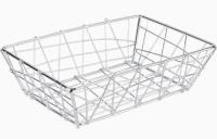 China OEM Design New Home Stainless Steel Fast Food Bakery Bread Egg Storage Basket for sale