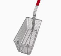 China Durable Stainless Steel Frying Basket for Effortless Crispy Cooking for sale
