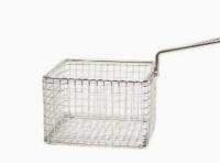 China Durable Stainless Steel Frying Basket for Effortless Crispy Cooking for sale