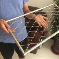 China Stainless Steel Large Open-Air Steel Wire Cable Rope Bird Enclosure Mesh for sale