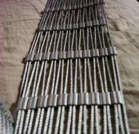 China Ss 304 Ss 316 Stainless Steel Wire Rope Mesh Stainless Steel Ferrule Rope Mesh for Sale for sale