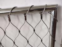 China Falling Curing Stainless Steel Wire Cable Rope Mesh Net for Handrail for sale