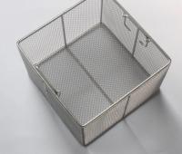 China French Chip Frying Servings Stainless Steel Wire Mesh Basket for sale