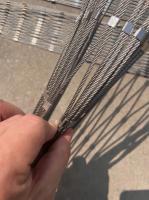 China Stainless Steel Ferrule Woven Cable Rope Mesh: Beauty and Strength Combined for sale