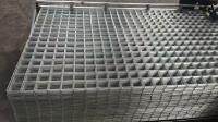China 3.0mm Gaw Galvanized Welded Wire Mesh Panel Construction Steel Wire Mesh Panel Fence Panel for sale