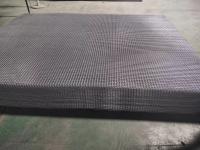 China 3.7mm Black Welded Wire Mesh Panel 150mm*150mm for Construction for sale