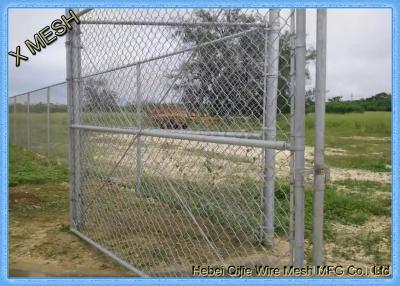 China Heavy Duty Hot Dipped Galvanized Chain Link Fence Fabric 9 Gauge 1.2m X 30m Size for sale