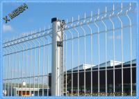 China 3D Curved PVC Coated Steel Wire Mesh Protecting Fence Panels For High Security for sale