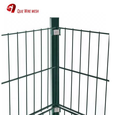 China Hot Dipped Bend Triangle Bend Garden Fence for 3D Curved Mesh Fence for sale