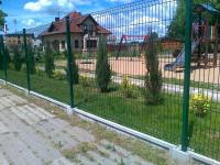 China 3D Panel Fence 3D Curved Steel Welded Fence Curved Wire Fence V Mesh Wire Fence Security Fence for sale