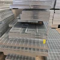 China Q235/Q345 Material Square Design Galvanized Steel Drain Grating for Lot Trench for sale