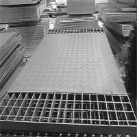 China Slip-Resistant Serrated Tooth Shape Hot Galvanized Drainage Cover Steel Grating for Oil Gas Platforms for sale