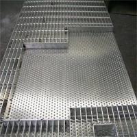 China Slip-Resistant Serrated Tooth Shape Hot Galvanized Drainage Cover Steel Grating for Oil Gas Platforms for sale