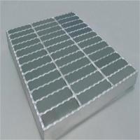 China Heavy Duty Galvanized Welded Serrated Anti-Slip Trench Drain Gutter Cover Plate Industrial Floor Walkway Platform Steel Bar Grating for sale