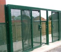 China Construction-Decoration 358 Wire Mesh Fence Anti Climb Welded Wire Mesh Fence for sale