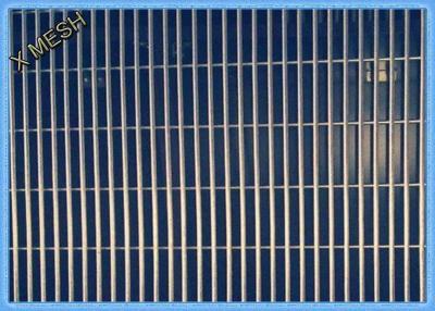 China High Security Iron 358 Fence Safety Airport Anti Climb Theft Steel Durable Welded Mesh Panel for sale