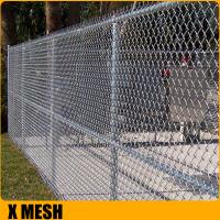 China Galvanized Razor Babred Wire Diamond Wire Mesh Gates Metal PVC Chain Link Fence Post for sale
