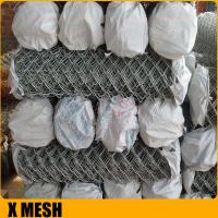China Wholesale High Security Galvanized Chain Link Fence Cost with Barbed Wire on Top. for sale