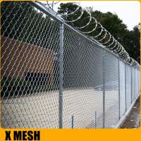 China PVC Coated Chain Link Fence 1.8m Height x 30m Roll for Perimeter Protection for sale