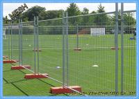 China Galvanized Temporary Pool Fencing Panel 2400mm x 2100mm with 3.0mm Wire Diameter for Construction Sites for sale