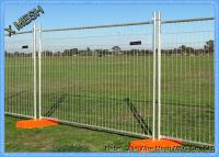 China Galvanized Temporary Pool Fencing Panel 2400mm x 2100mm with 3.0mm Wire Diameter for Construction Sites for sale
