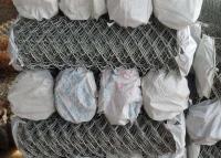 China Wholesale High Security Galvanized Chain Link Fence Cost with Barbed Wire on Top. for sale