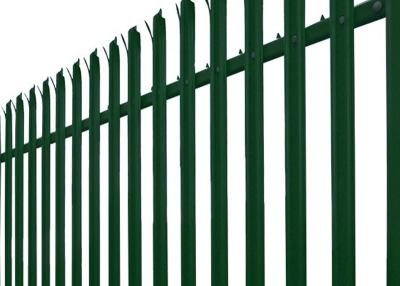 China Metal Palisade Fence D and W Shape Palisade Security Fence System for sale