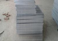 China Custom Heavy Duty Grating Supplier Galvanization Coat Metal Serrated Steel Grating for sale
