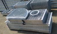 China Heavy Duty Galvanized Welded Serrated Anti-Slip Trench Drain Gutter Cover Plate Industrial Floor Walkway Platform Steel Bar Grating for sale