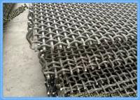 China High Carbon Steel Crimped Woven Wire Mesh / Vibrating Screen Mesh for sale