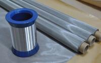 China 100 Mesh SS304 316 Stainless Steel Square Metal Woven Sieving Screen Filter Netting Wire Mesh for Polymer Extruder for sale