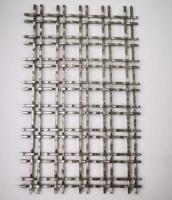 China Durable Architectural Woven Wire Drapery for Building Facade & Cladding for sale