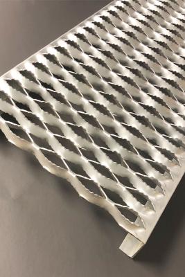 China Aluminum and Galvanized Steel Grip Strut Anti Skid Safety Grating for sale