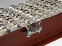 China Thick Aluminum Perforated Grip Strut Grating for Plank Walkway Stair Tread for sale