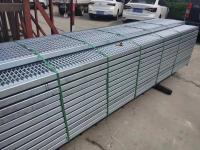 China Anti Skid Plate Aluminum Walkway Floor and Roof Metal Grip Strut Grating for Solar Energy Project for sale