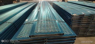 China One-Piece Diamond Anti-Slip Hot-Dipped Galvanized Perforated Grip Strut Safety Grating with 35% Open Area for Truck Beds for sale