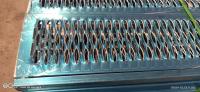 China Safer Galvanized Steel Punched Grating Anti Skid Serrated Walkway Grip Strut for Harsh Environments for sale