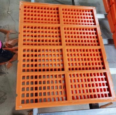 China Longer Service Life Durable Polyurethane Vibrating Screen Mesh for Ore Mining Operations for sale