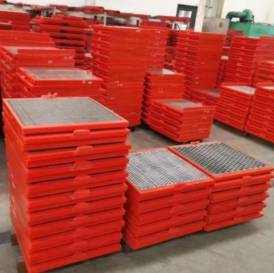 China 0.053mm Aperture Size of Polyurethane Fine Screen Mesh for Quartz Sand for sale