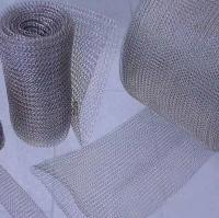 China Customizable Stainless Steel Copper Knitted Wire Mesh Screen Filter for sale