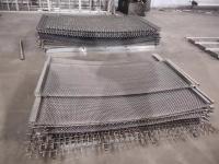 China Heavy-Duty Welded Iron Wire Mesh for Gold Mining Trommel Screen for sale
